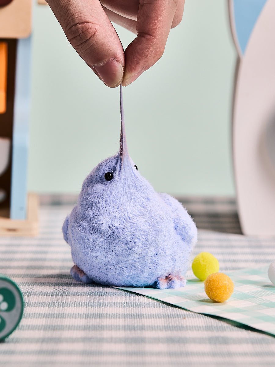 Blue Chick Squishy — Cute Slow-Rise Animal Taba Toy | TABASQUISHY®