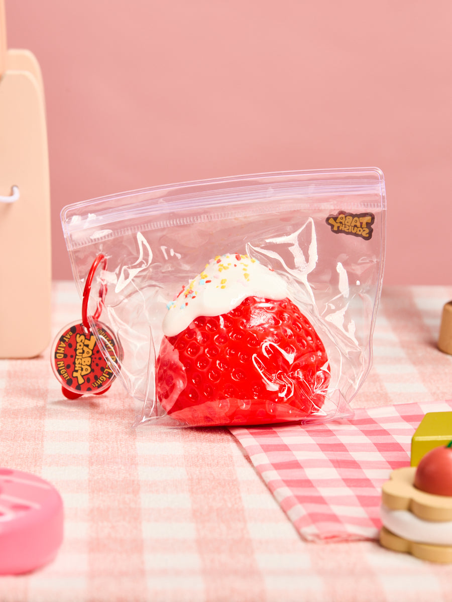 Tabasquishy™ Handmade Strawberry Taba Squishy – Perfect Stress Relief ...