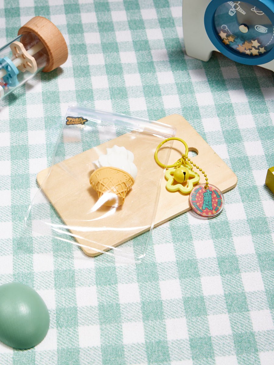 Ice Cream Squishy Toy — Slow-Rise Dessert Taba Toy | TABASQUISHY®