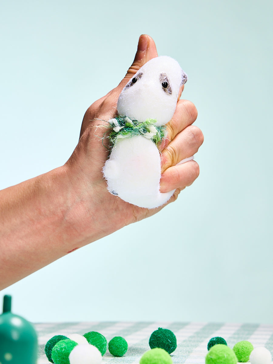 Tabasquishy™ Handmade Flocked Panda Taba Squishy – Perfect Stress ...