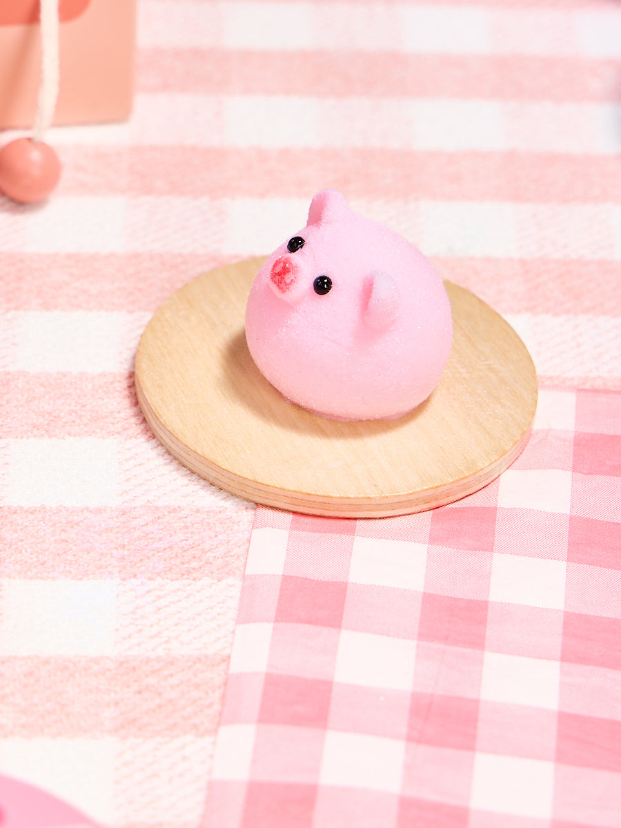 Tabasquishy™ Handmade Mini Pink Pig Ball Taba Squishy – Perfect Stress ...