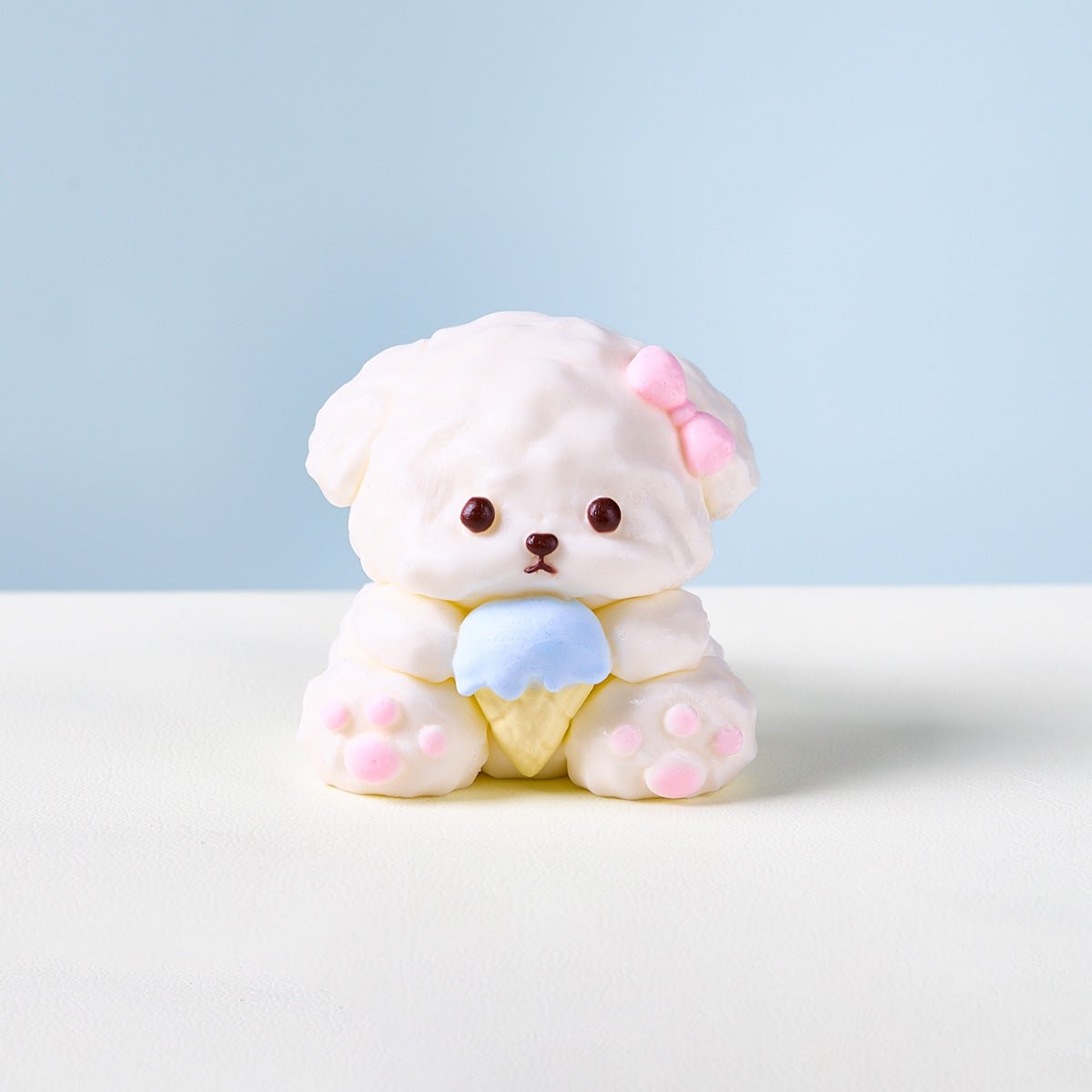 Ice Cream Dog Squishy — Cute Slow-Rise Animal Taba Toy | TABASQUISHY®
