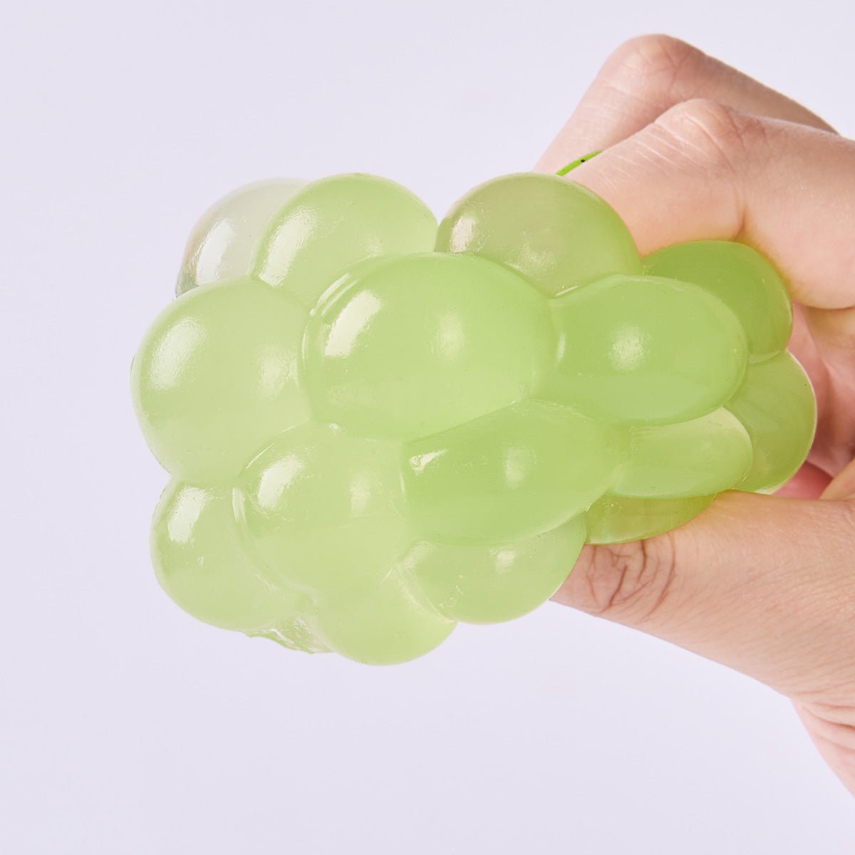 Green Grape Squishy Toy — Slow-Rise Fruit Taba Squishy | TABASQUISHY®