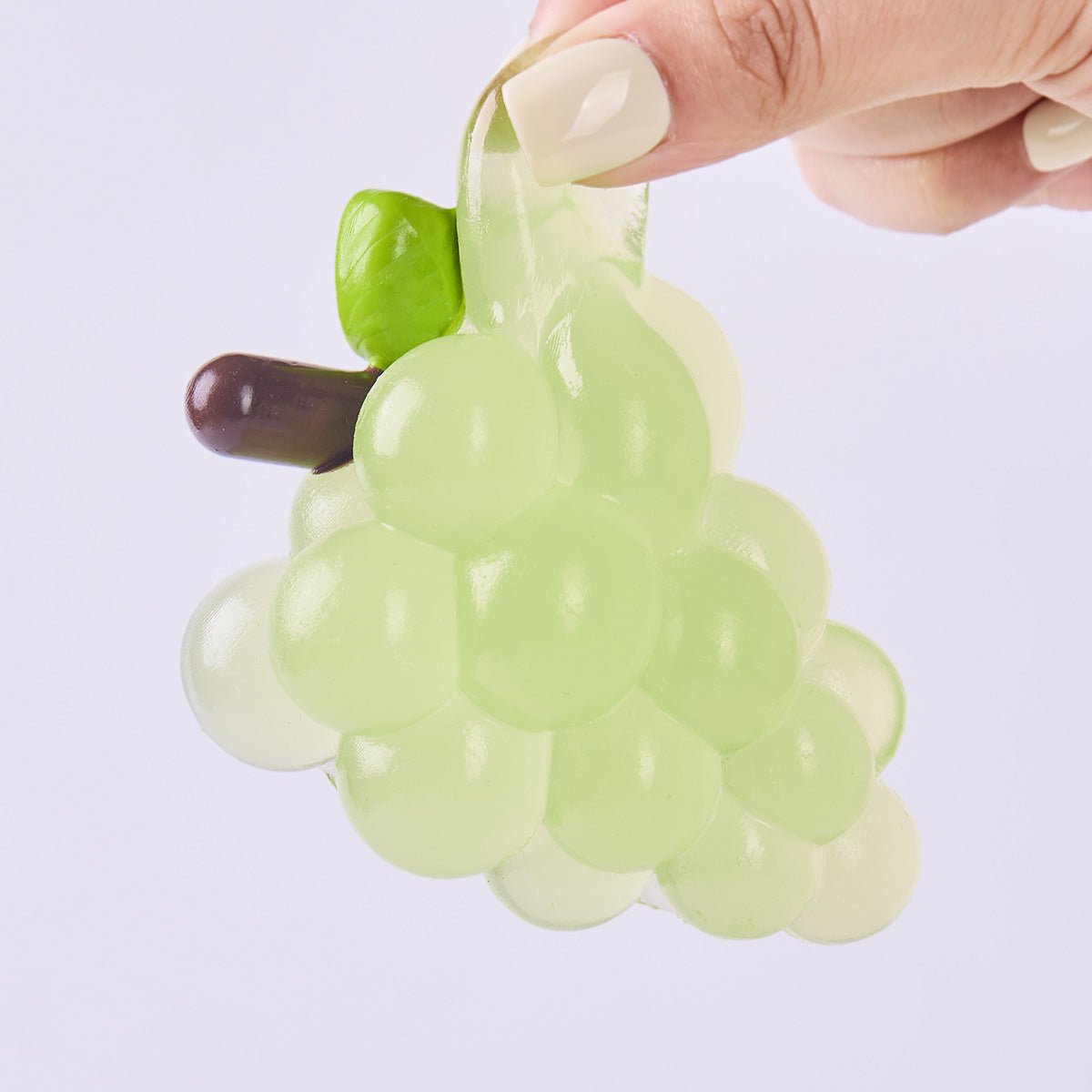 Green Grape Squishy Toy — Slow-Rise Fruit Taba Squishy | TABASQUISHY®