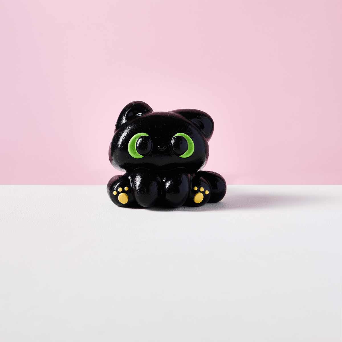 Black Cat Squishy — Slow-Rise Kitten Taba Toy | TABASQUISHY®