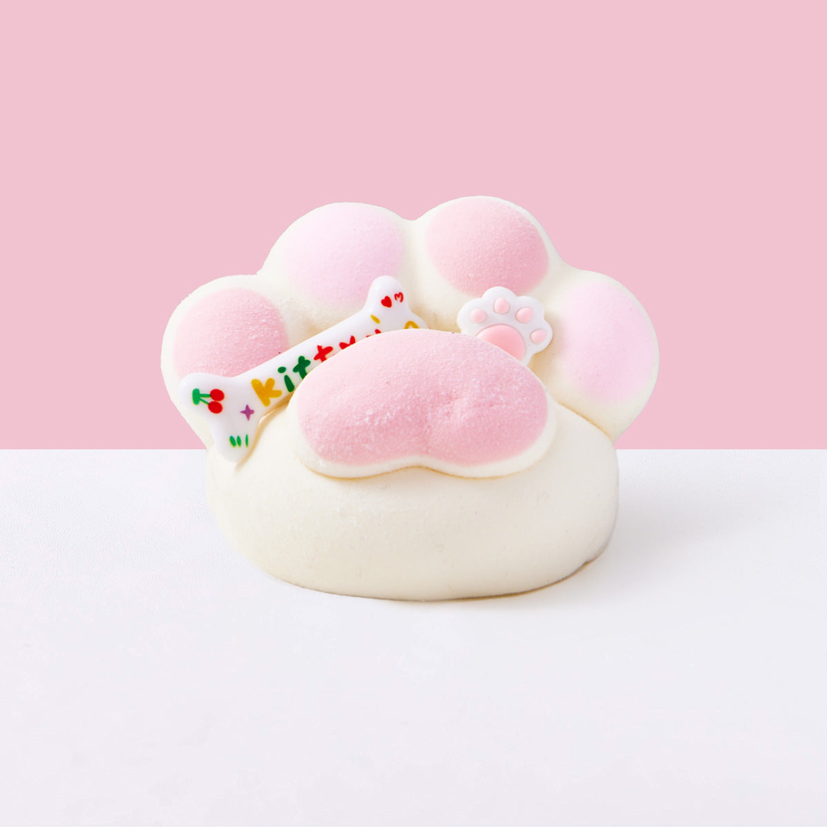 Tabasquishy™ Taba Squishy White-pink Heart Paw Squeeze Toys – TABASQUISHY®